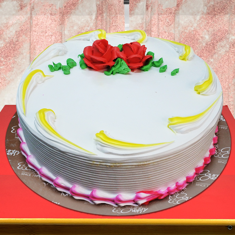 Send Vanilla Delight Cake Gifts To bangalore