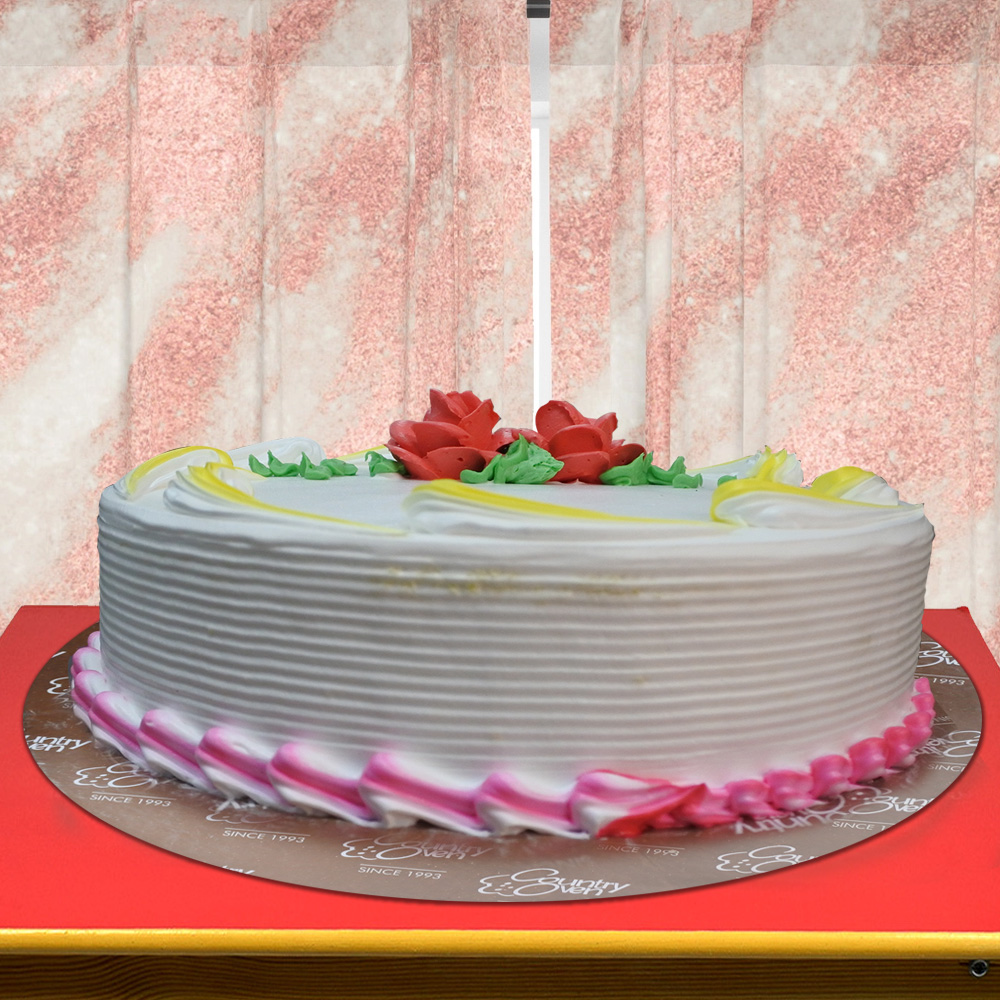 Send Vanilla Delight Cake Gifts To bangalore